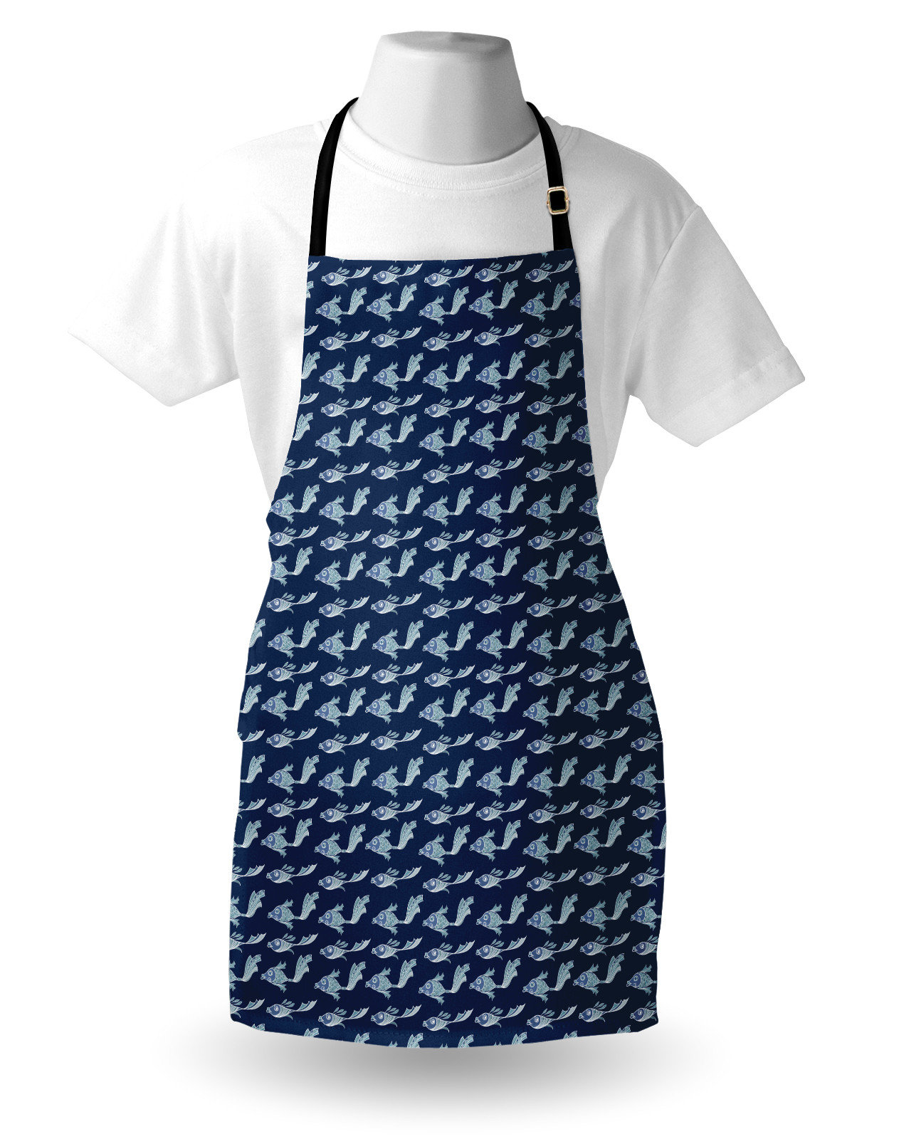East Urban Home Fish Apron Unisex Ornamental of Underwater Adult Size ...