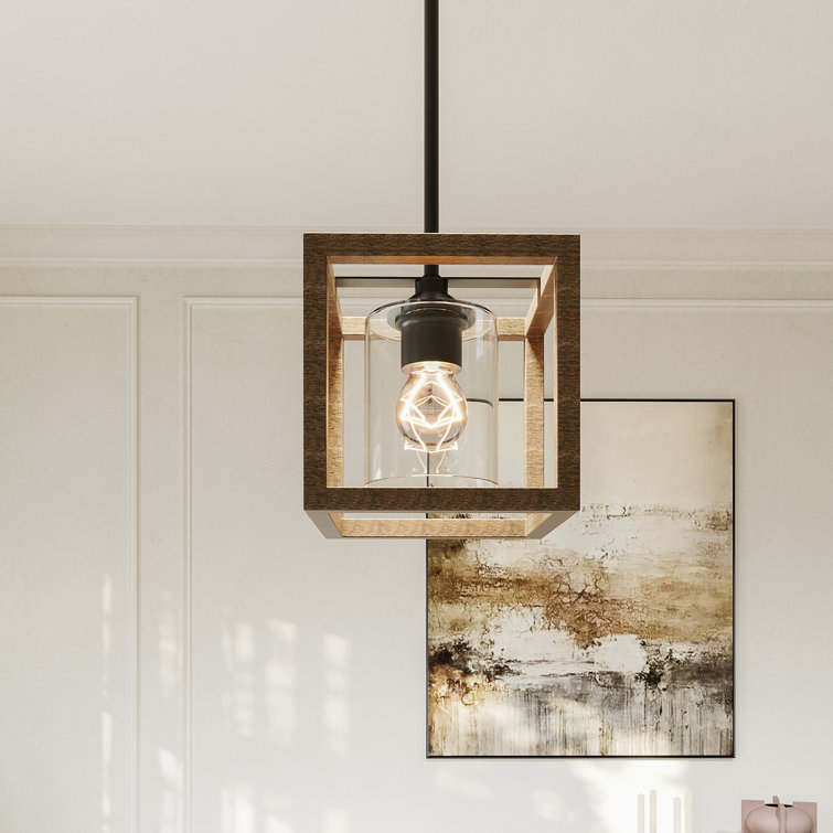 Brambly Cottage Soluri 1 - Light Single Pendant Ceiling Light | Wayfair ...