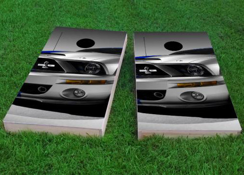 Custom Cornhole Boards Ford Mustang Front End Cornhole Board - Wayfair ...