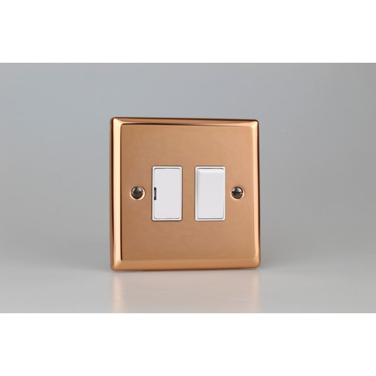 Varilight Fused Spur Wall Mounted Light Switch | Wayfair.co.uk