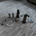 Latitude Run® Alaric 26" Strip Glass Table Lamp Set With USB Ports ...