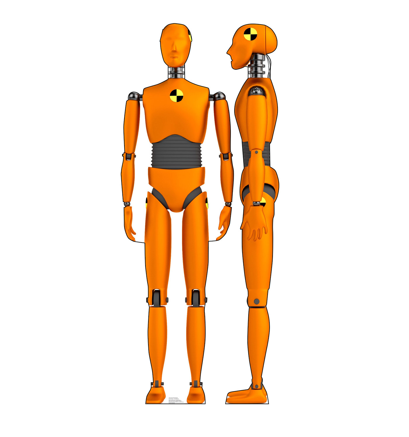 Advanced Graphics Crash Test Dummies Cardboard Standup | Wayfair