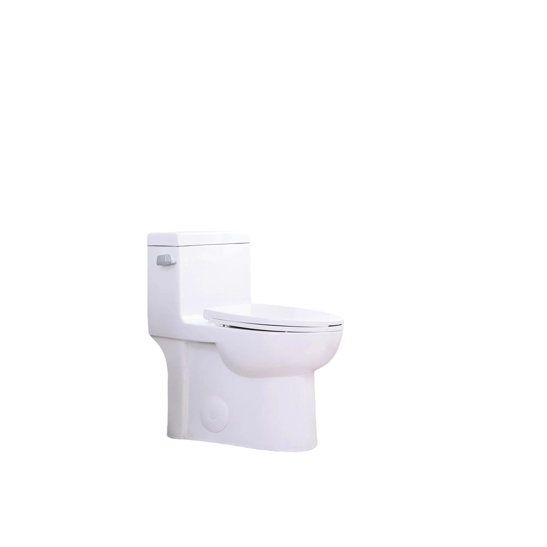 EchoElegance Water Saving 1.28 Toilet, Elongated Comfortable Design ...