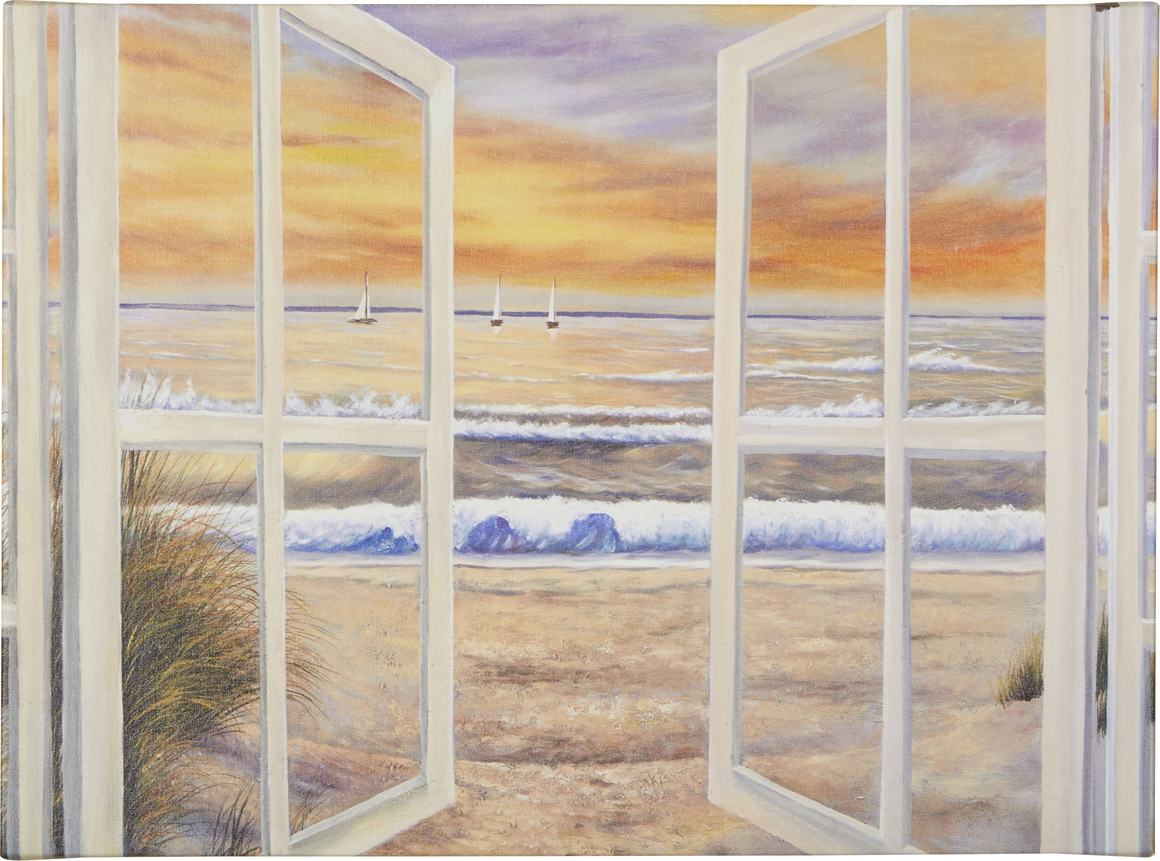 Highland Dunes " Elongated Window " by Joval on Canvas & Reviews | Wayfair