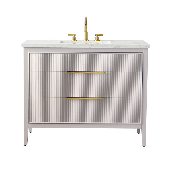 Beige Bathroom Vanities | Vanity With Sink & Light Beige