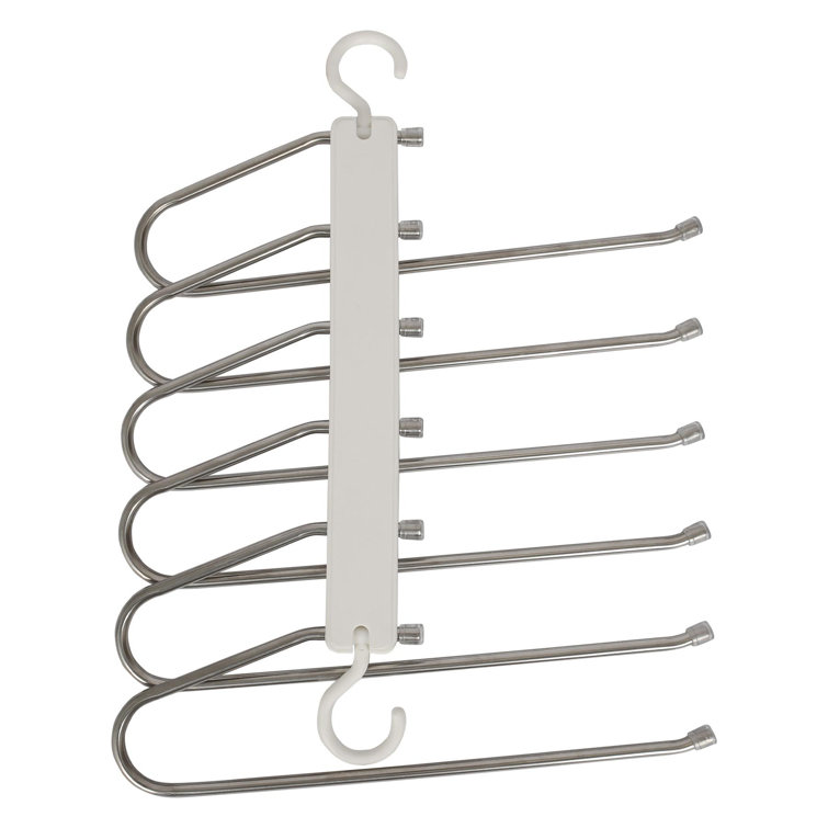 Harbour Housewares Plastic Multi-Layer Hanger for Skirt/Pants | Wayfair ...