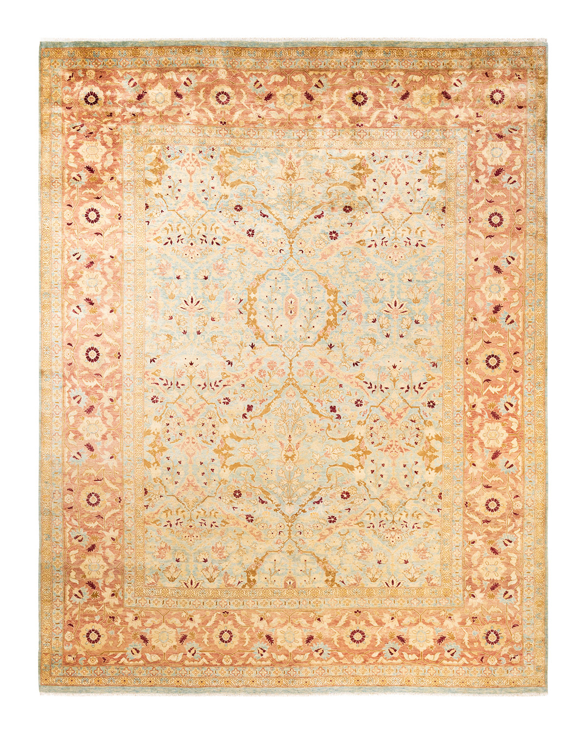 Wade Logan® Cambren One-of-a-Kind 8' 10" X 11' 5" 2000s Wool Area Rug ...