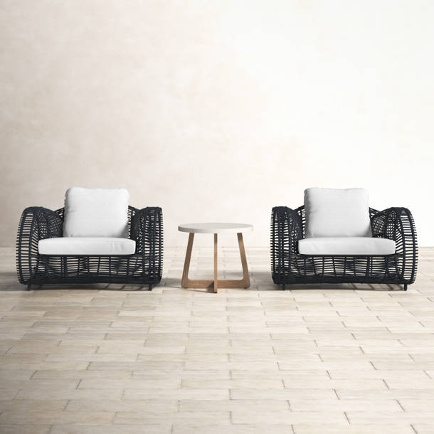 Birch Lane™ Delphi Outdoor Wood Chaise Lounge Set & Reviews | Wayfair