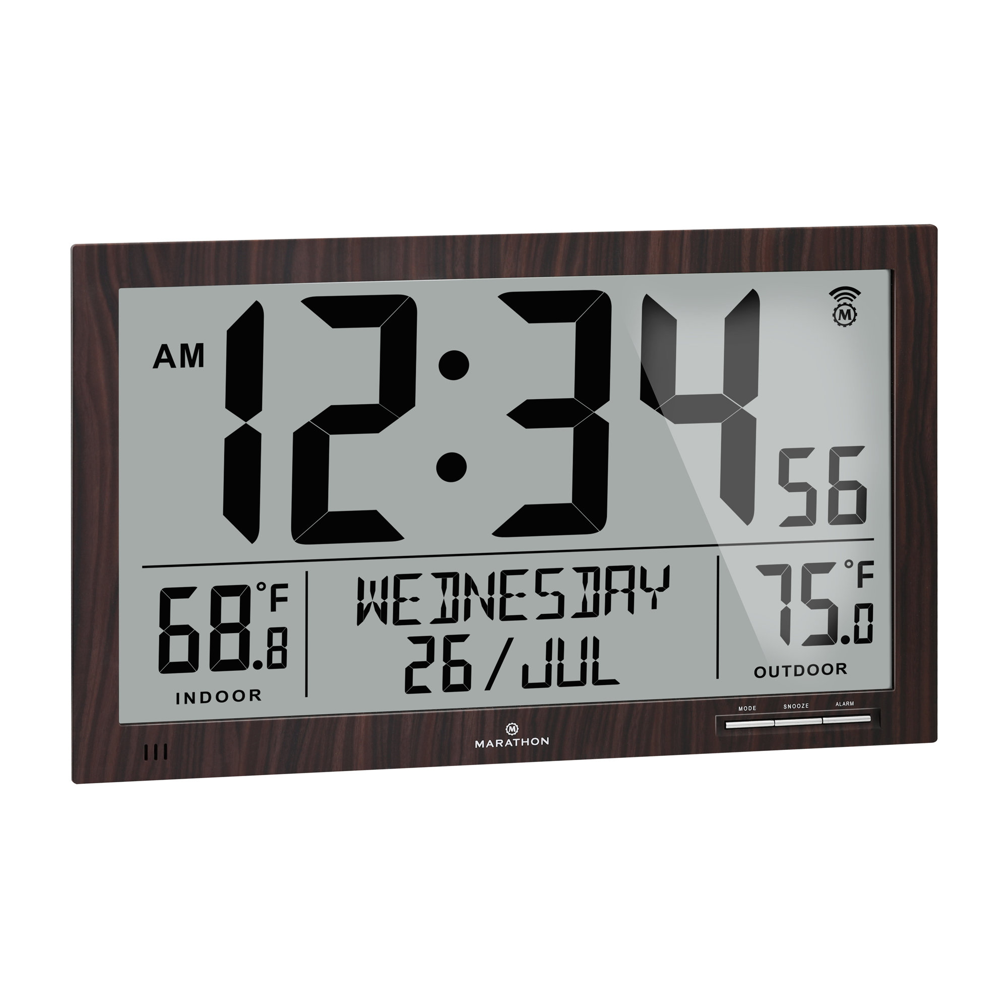 Marathon Watch Company Wall Clock & Reviews | Wayfair