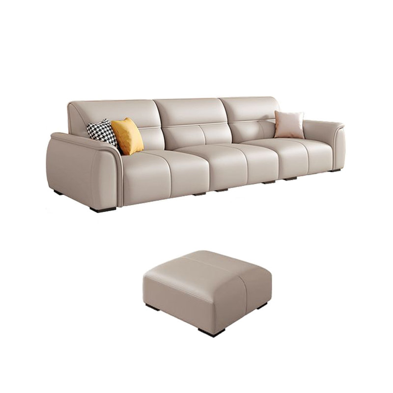 Hokku Designs Minimalist modern home straight sofa set | Wayfair