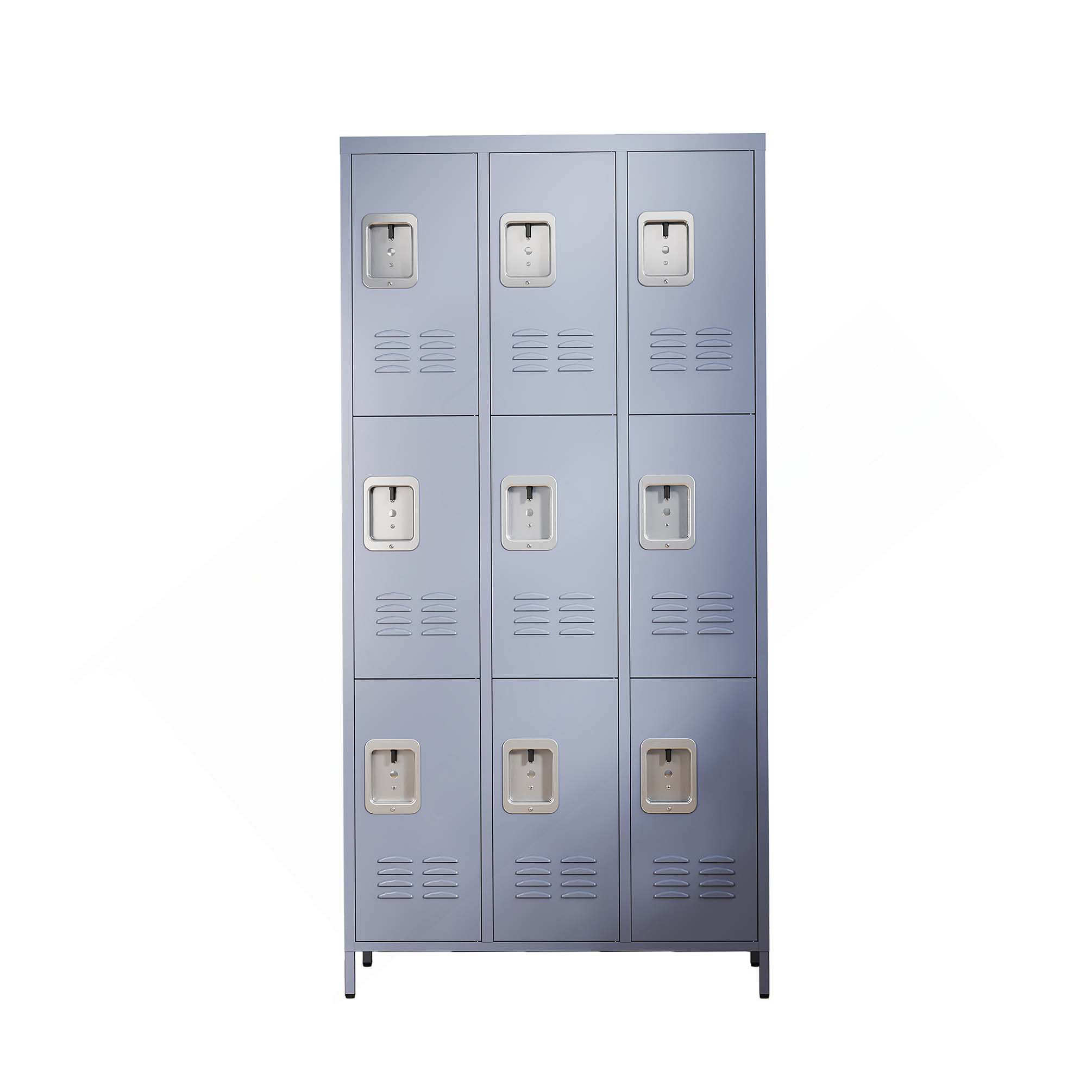 17 Stories 9 Door 72"H Metal Lockers With Lock for Employees,School ...