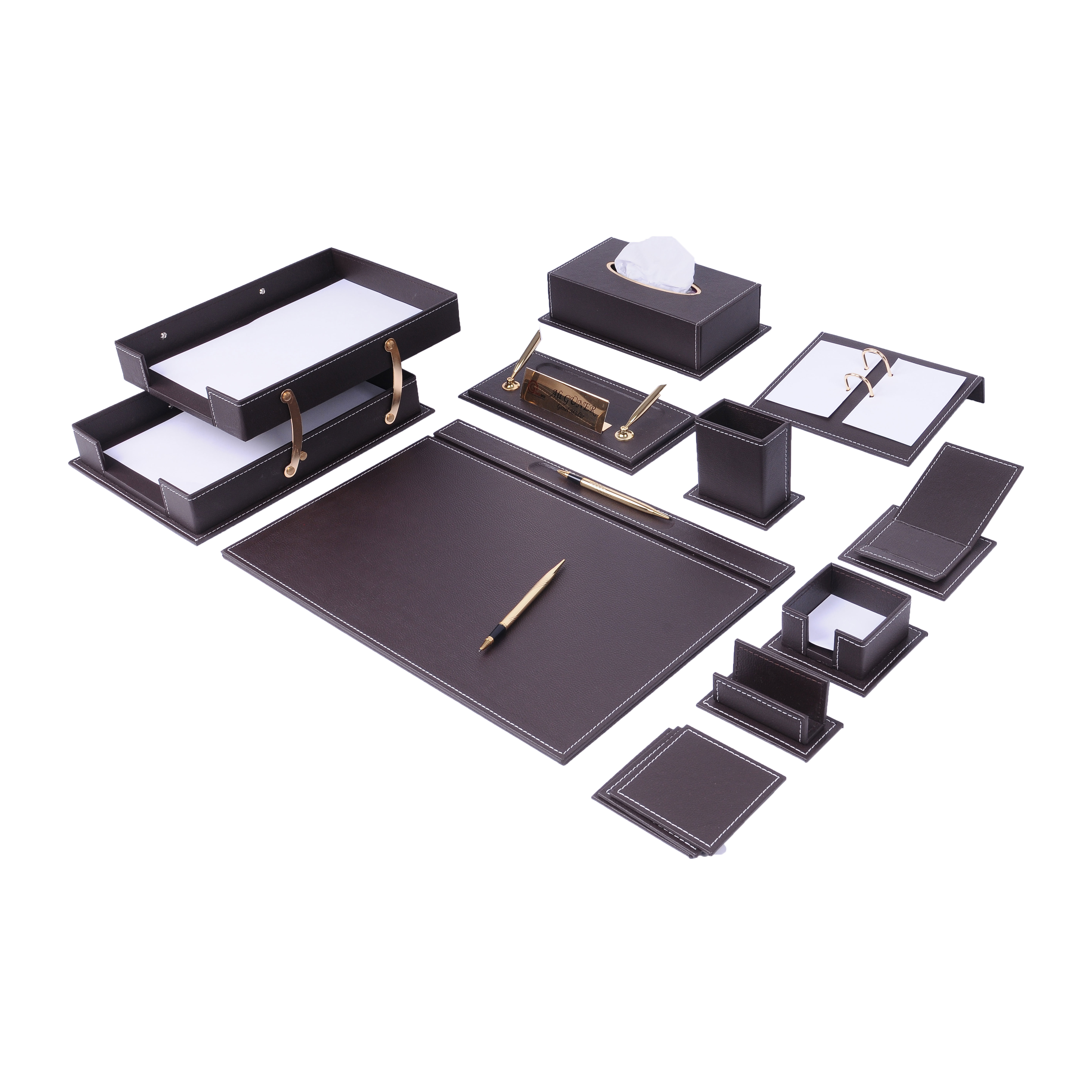 Inbox Zero Lequita Desk Organizer Set | Wayfair