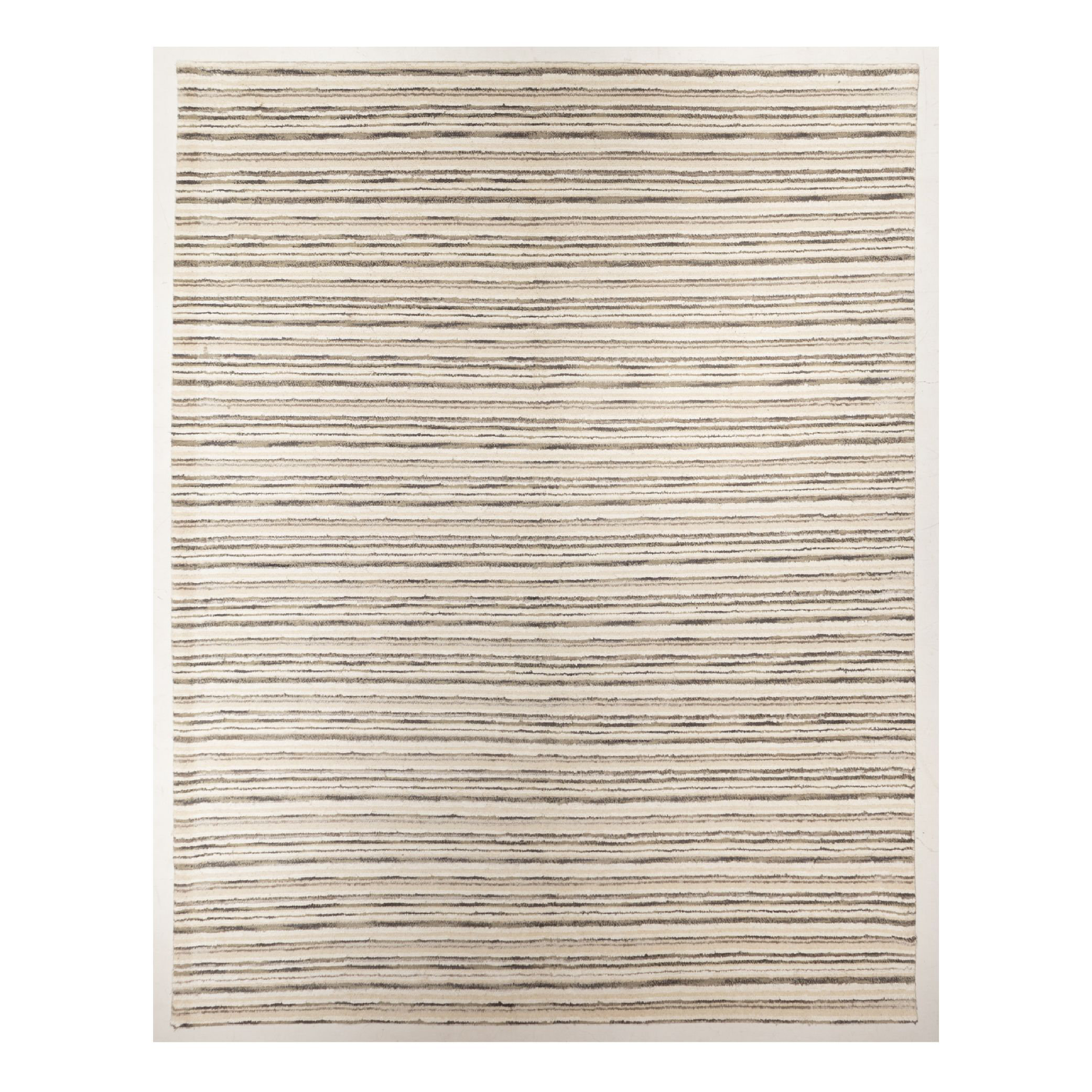 String Matter Hand Knotted Striped Rug | Wayfair