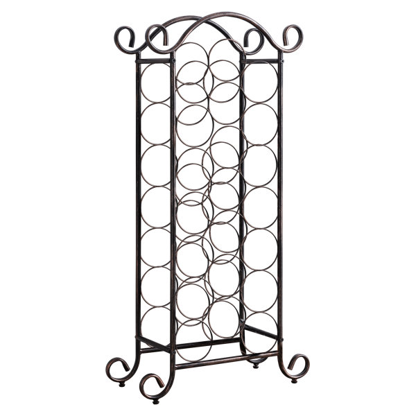 Kelly Clarkson Home Marjorie 20 Bottle Floor Wine Bottle Rack & Reviews ...