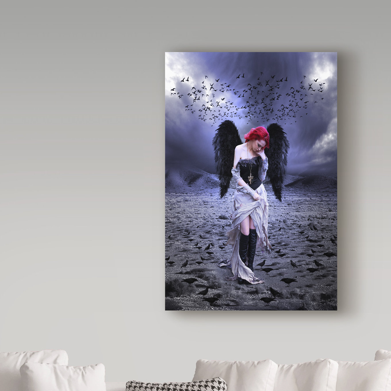 Sad Angel Art