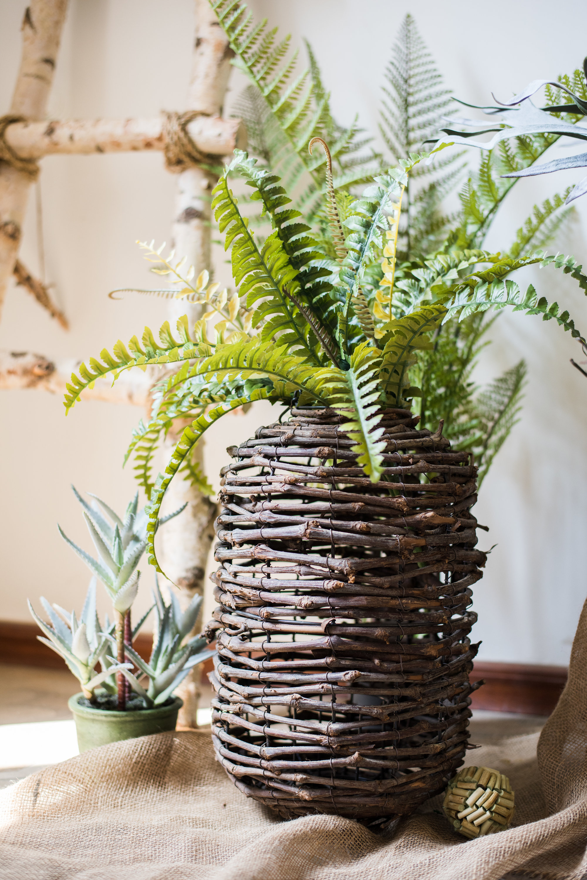 Rustic Reach Artificial Big Rock Fern Plant - Wayfair Canada