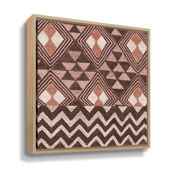 Union Rustic " Kuba Cloth Mat II Blush Crop " | Wayfair