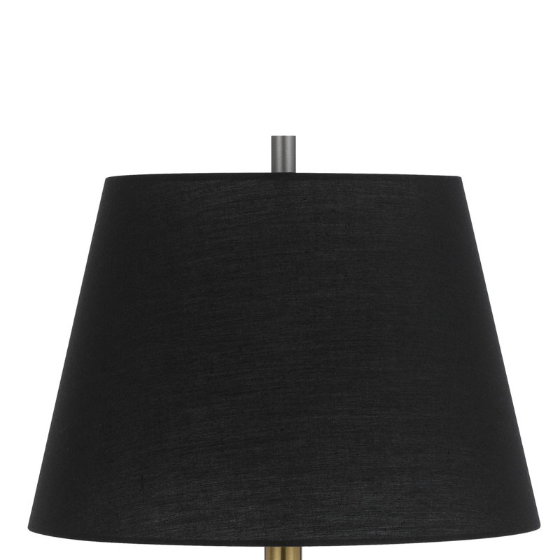 thin black lamp