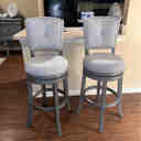 Three Posts™ Fidelia Swivel Counter & Bar Stool & Reviews | Wayfair