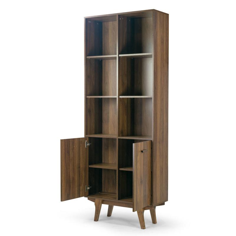 Brayden Studio® Russellton Storage Bookcase & Reviews | Wayfair