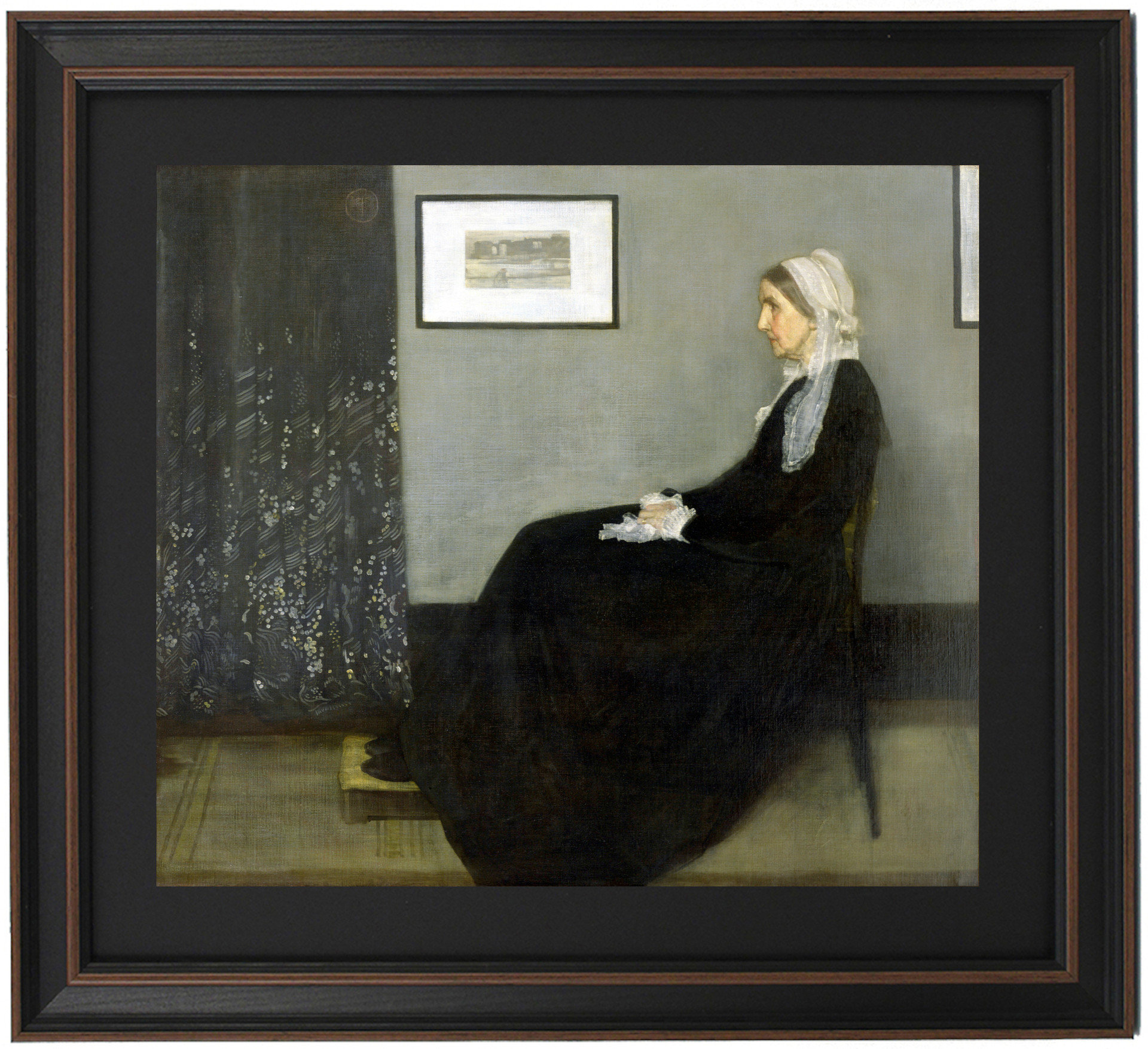 Wildon Home® Whistlers Mother, Arrangement In Grey And Black No. 1 By ...