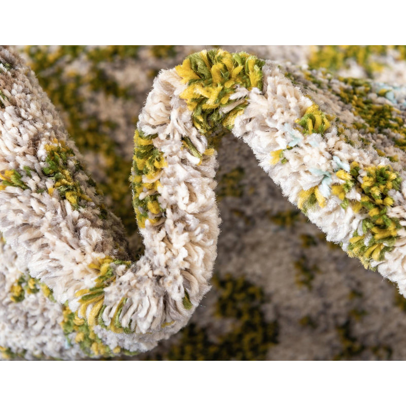 Trent Austin Design® Rizer Abstract Blue/Green/Brown Rug & Reviews ...