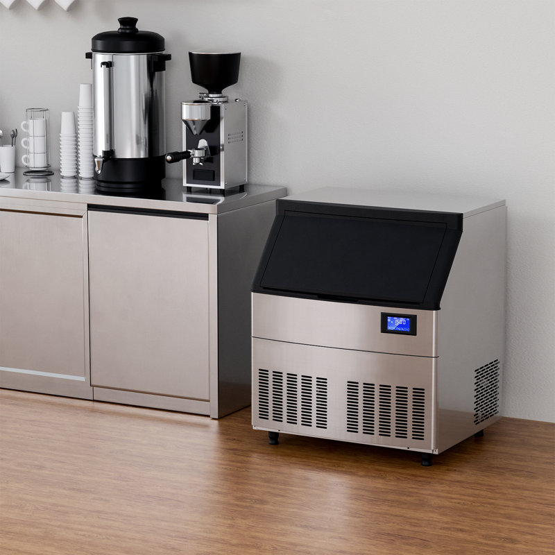 COTLIN 26" 600LBS/24H Air Cooled Freestanding Stainless Steel ...