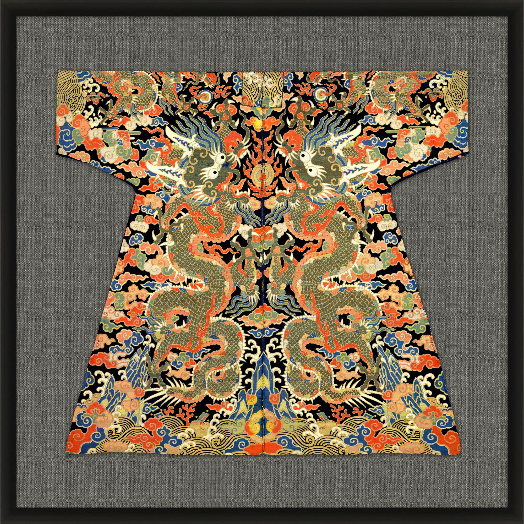 Wendover Art Group Velvet Textile for a Dragon Robe - Shadowbox Frame ...