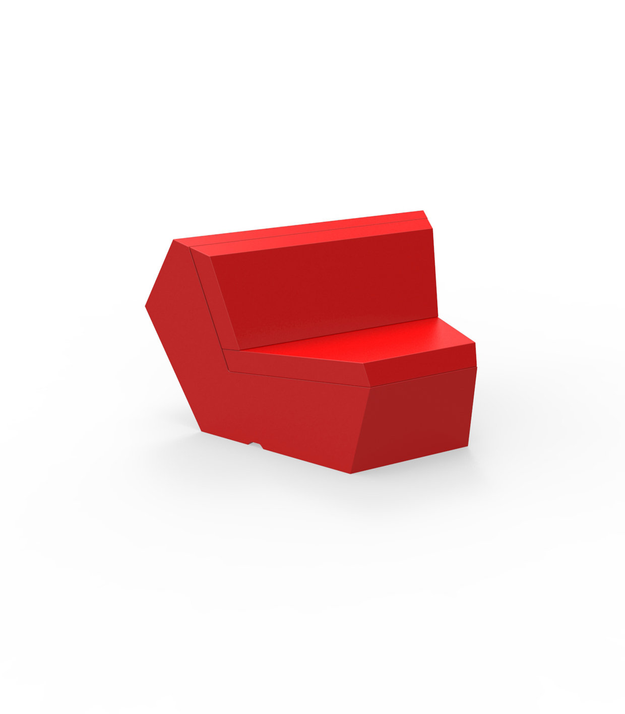 Vondom Faz - Modular Sofa Corner 45° - Basic | Wayfair