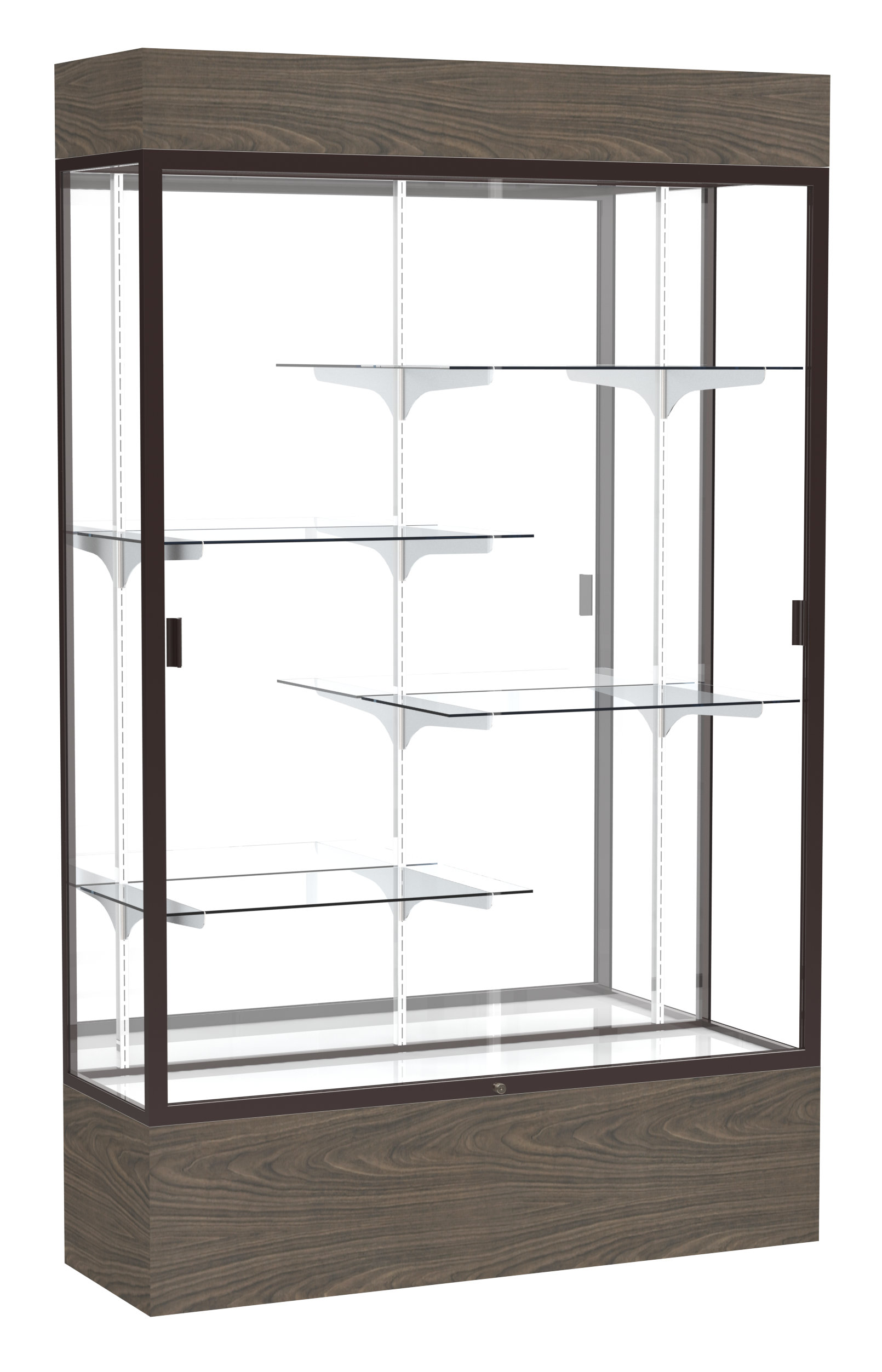 Ghent Reliant Series Vinyl Lighted Floor Display Case | Wayfair
