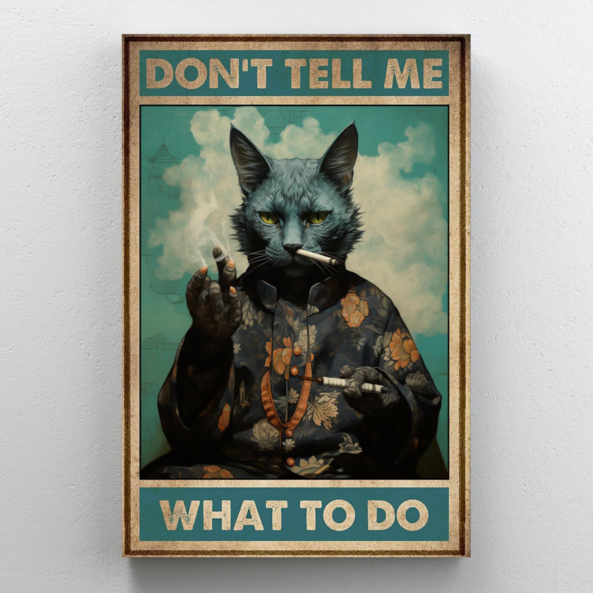 Trinx Leodis " Black Cat Dont Tell Me What To Do 1 " | Wayfair