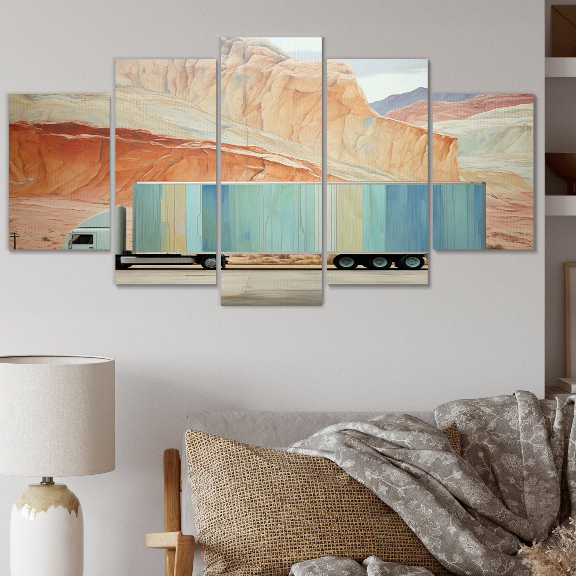 Union Rustic Truck 53Ft Sublime Landscapes II - Transportation Wall Art ...
