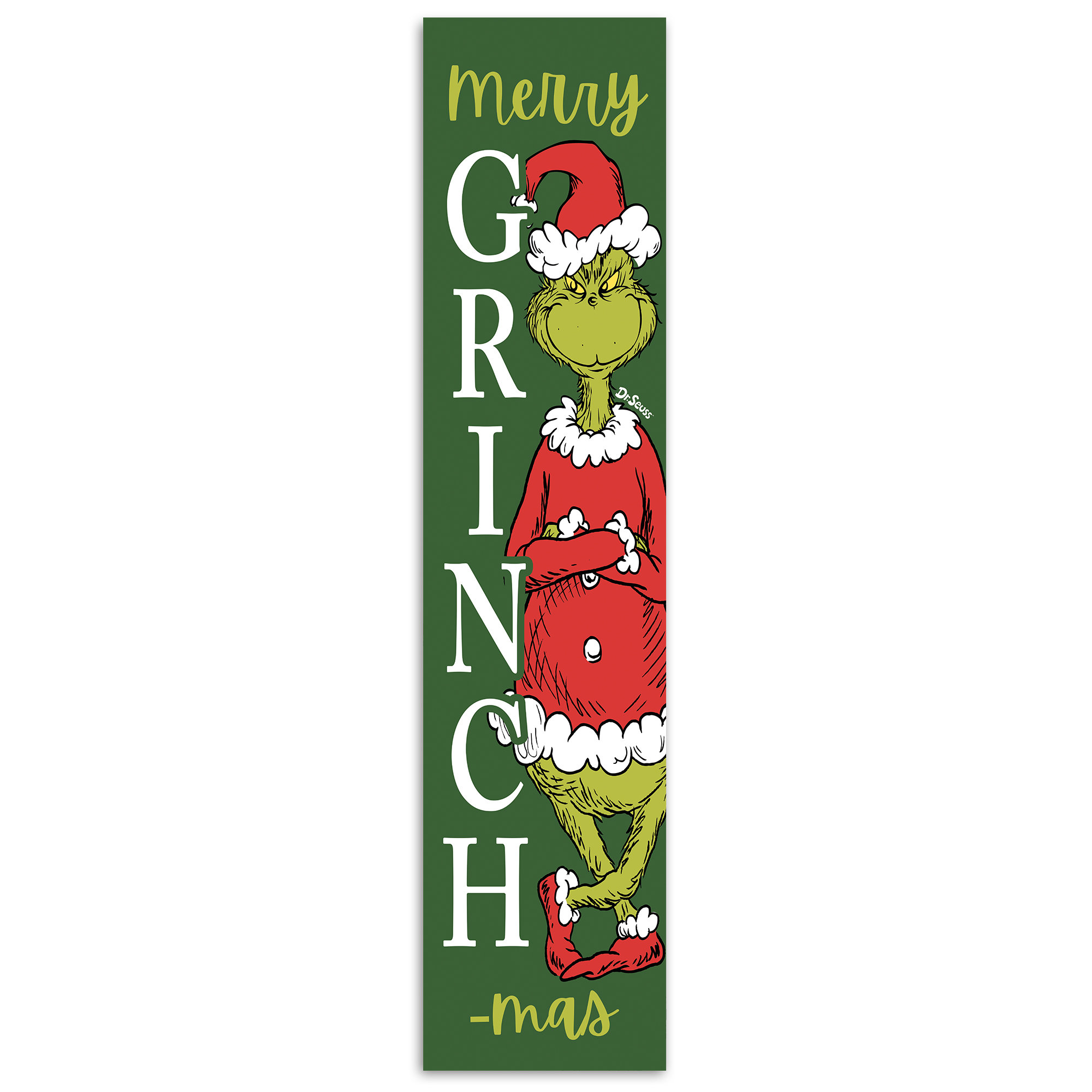 The Holiday Aisle® The Grinch Merry Grinchmas Porch Leaner - Wayfair Canada
