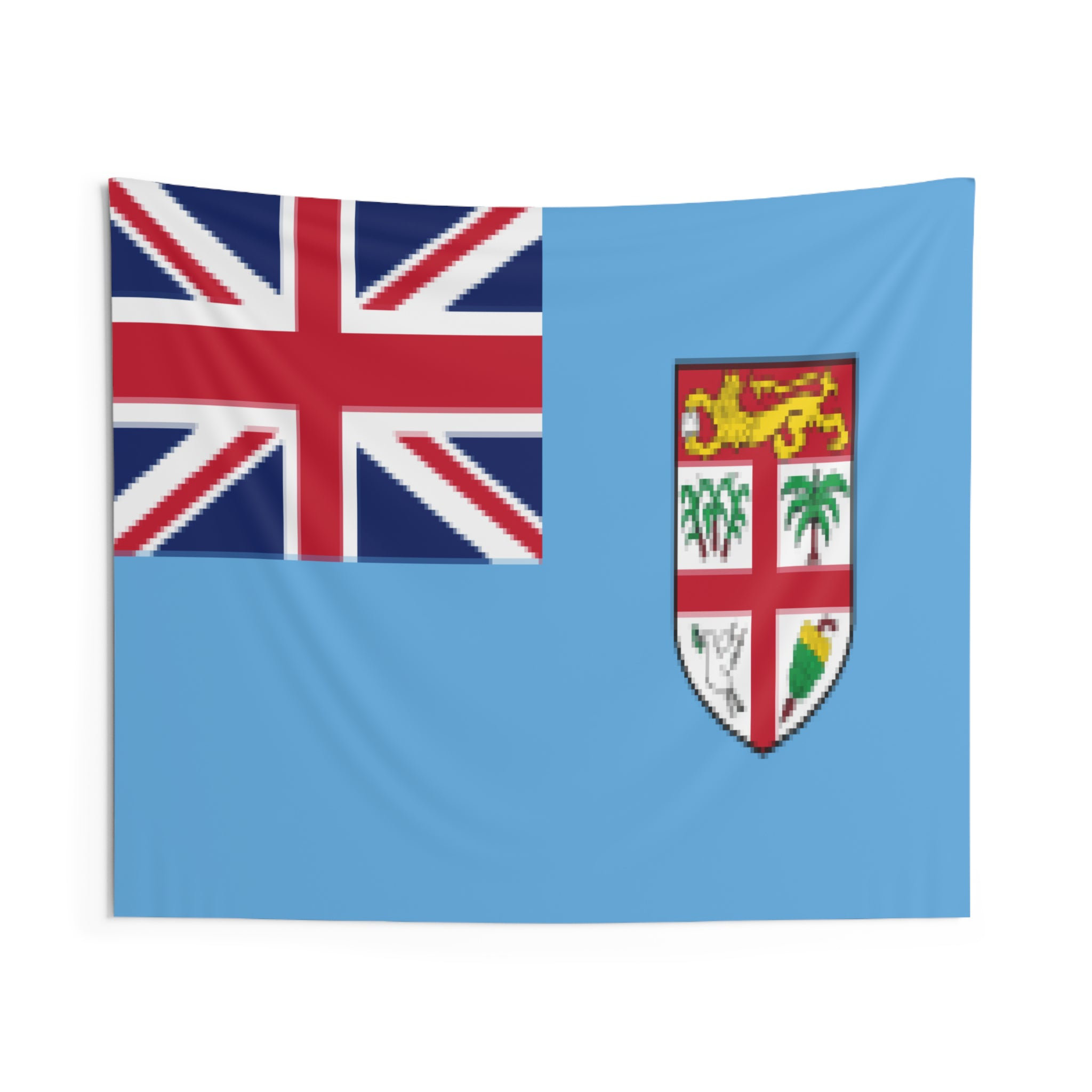 Latitude Run® Fiji Country Flag Wall Hanging Tapestry - Wayfair Canada