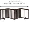Archie & Oscar™ Ignacio Wood Free Standing Pet Gate with a Pair of ...
