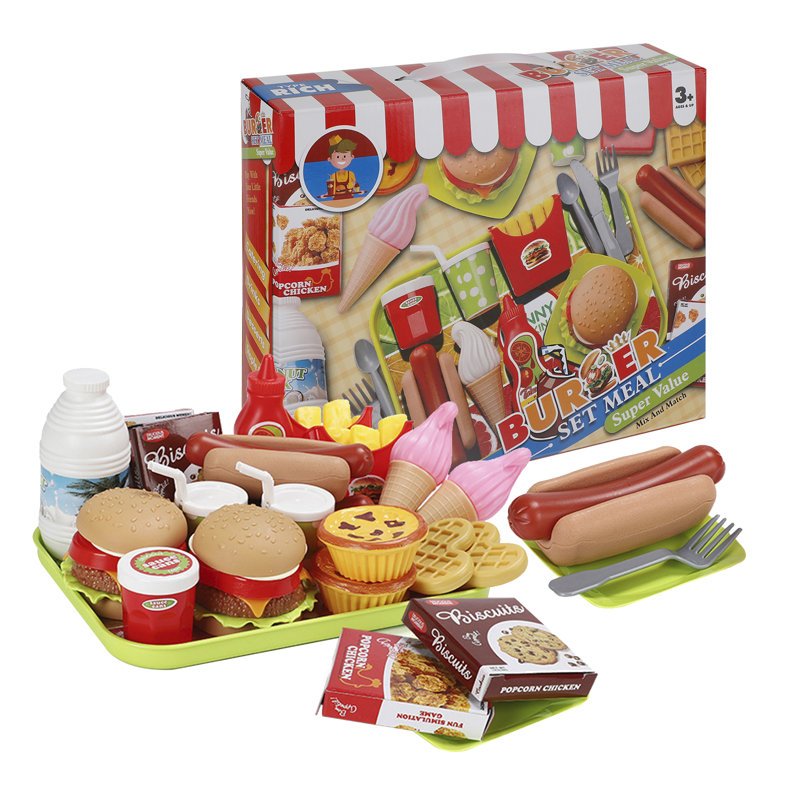 Artudatech Play Food Toys Pretend Play Kitchen Set | Wayfair