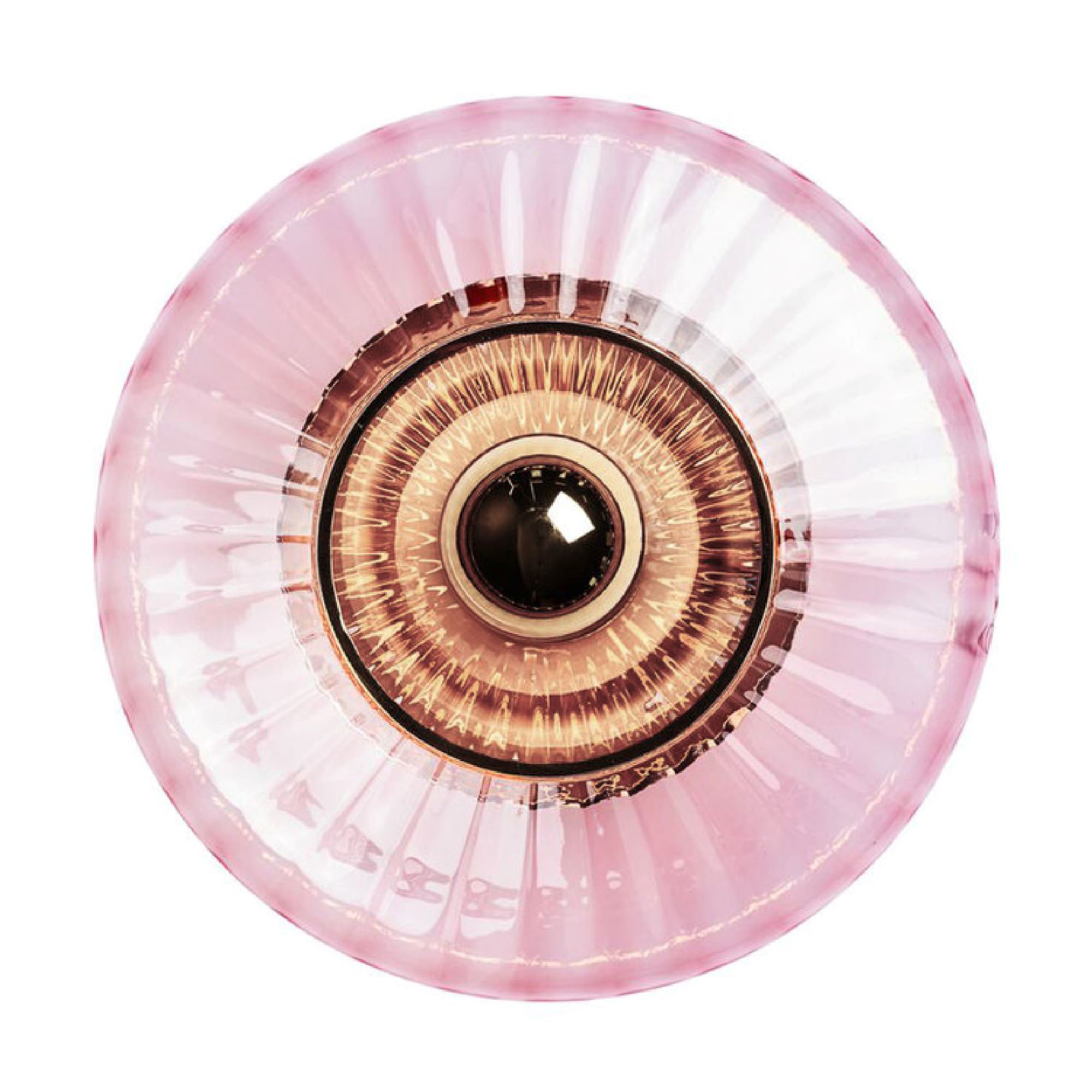 Marie Burgos Design New Wave Iron Plug-in XL Flush Mounted Sconce | Wayfair