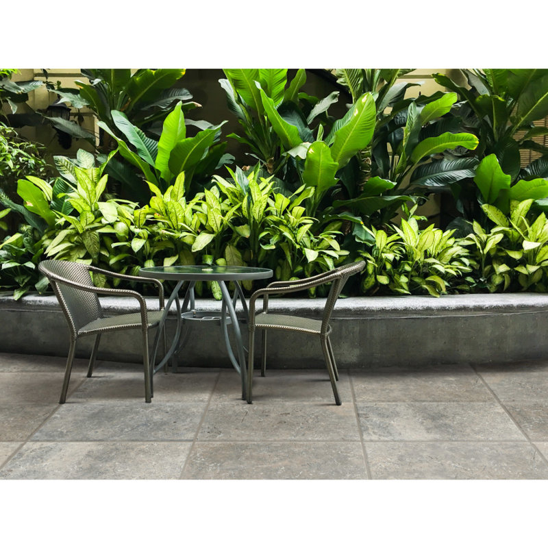 Emser Tile Travertine 16" x 24" Field Tile in Ancient Tumbled Silver ...