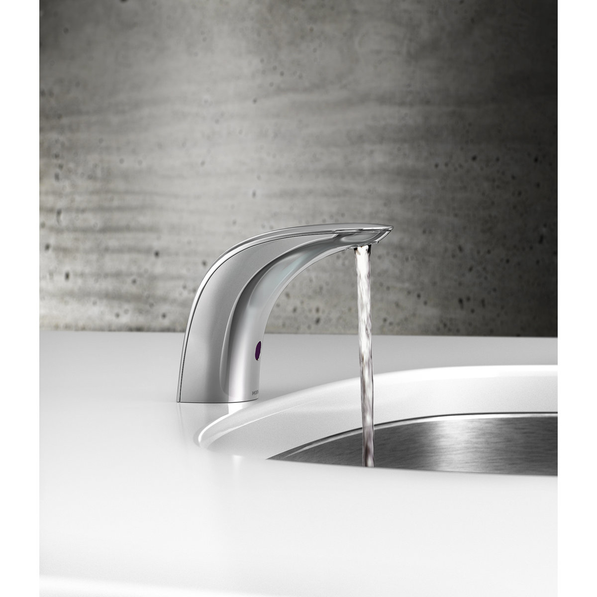 MOEN M-Power Commercial Touchless Hands-Free Sensor Operated Single ...