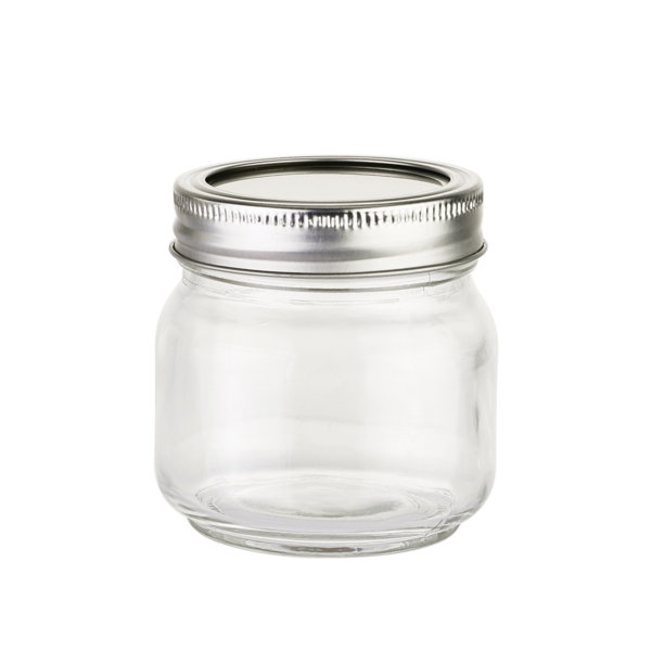 August Grove® Glass Jar - Set of 6 | Wayfair