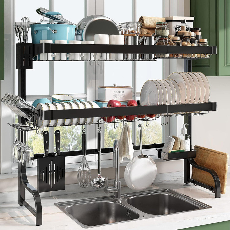 ASTER-FORM CORP 2 Tier Dish Rack | Wayfair