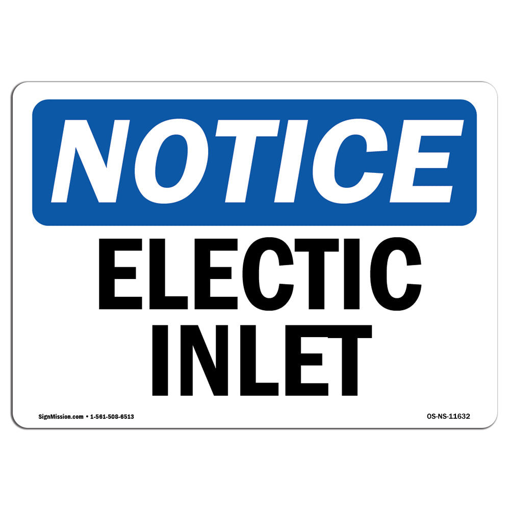 SignMission Electric Inlet Sign - Wayfair Canada
