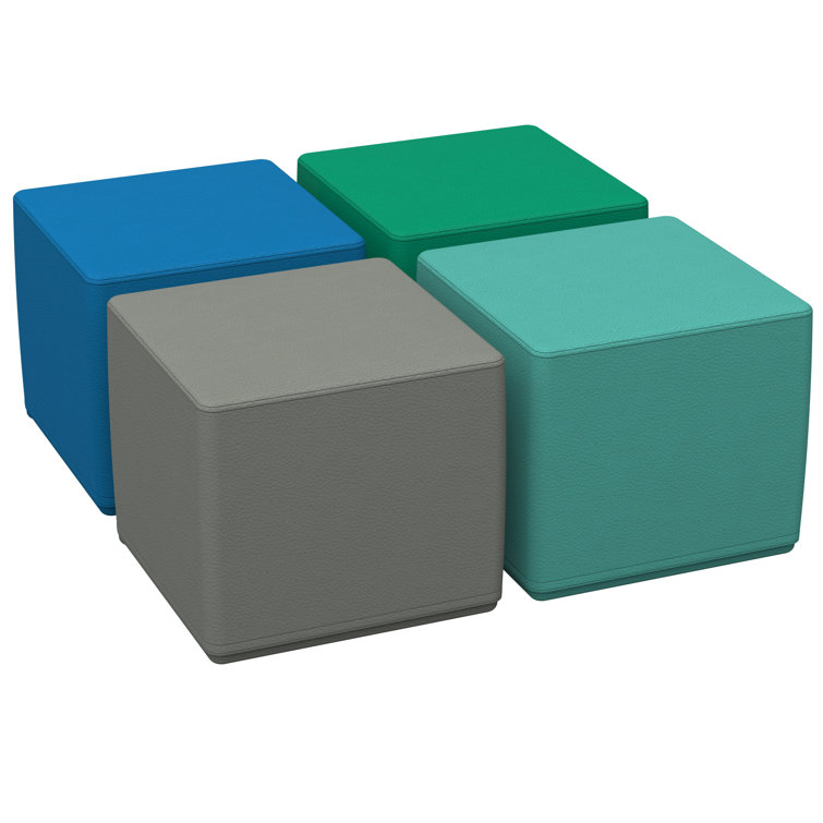 Factory Direct Partners SoftScape Cube 4 Piece Soft Seating & Reviews ...