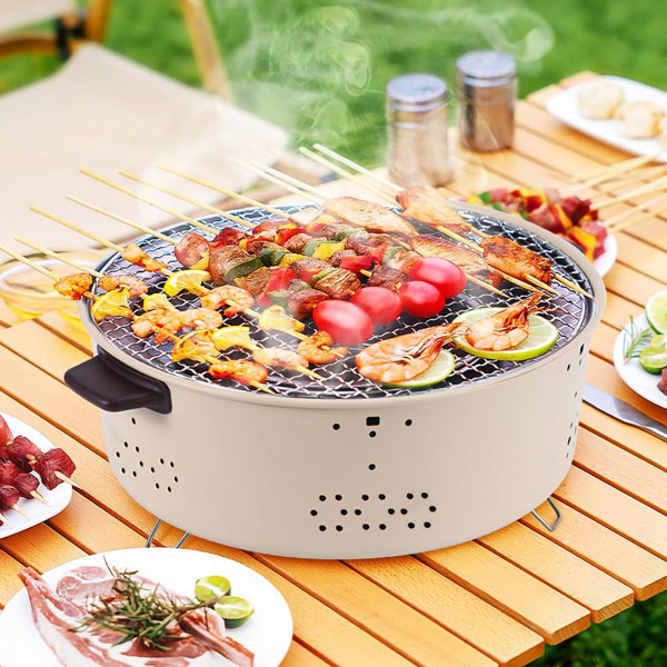 CG INTERNATIONAL TRADING 12.5'' W Portable Charcoal Grill | Wayfair