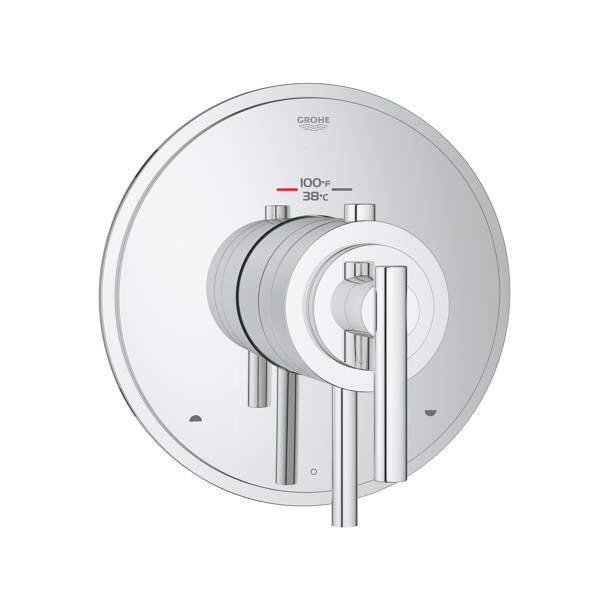 GROHE Grohflex® Cosmopolitan Custom Shower Thermostatic Faucet Trim ...