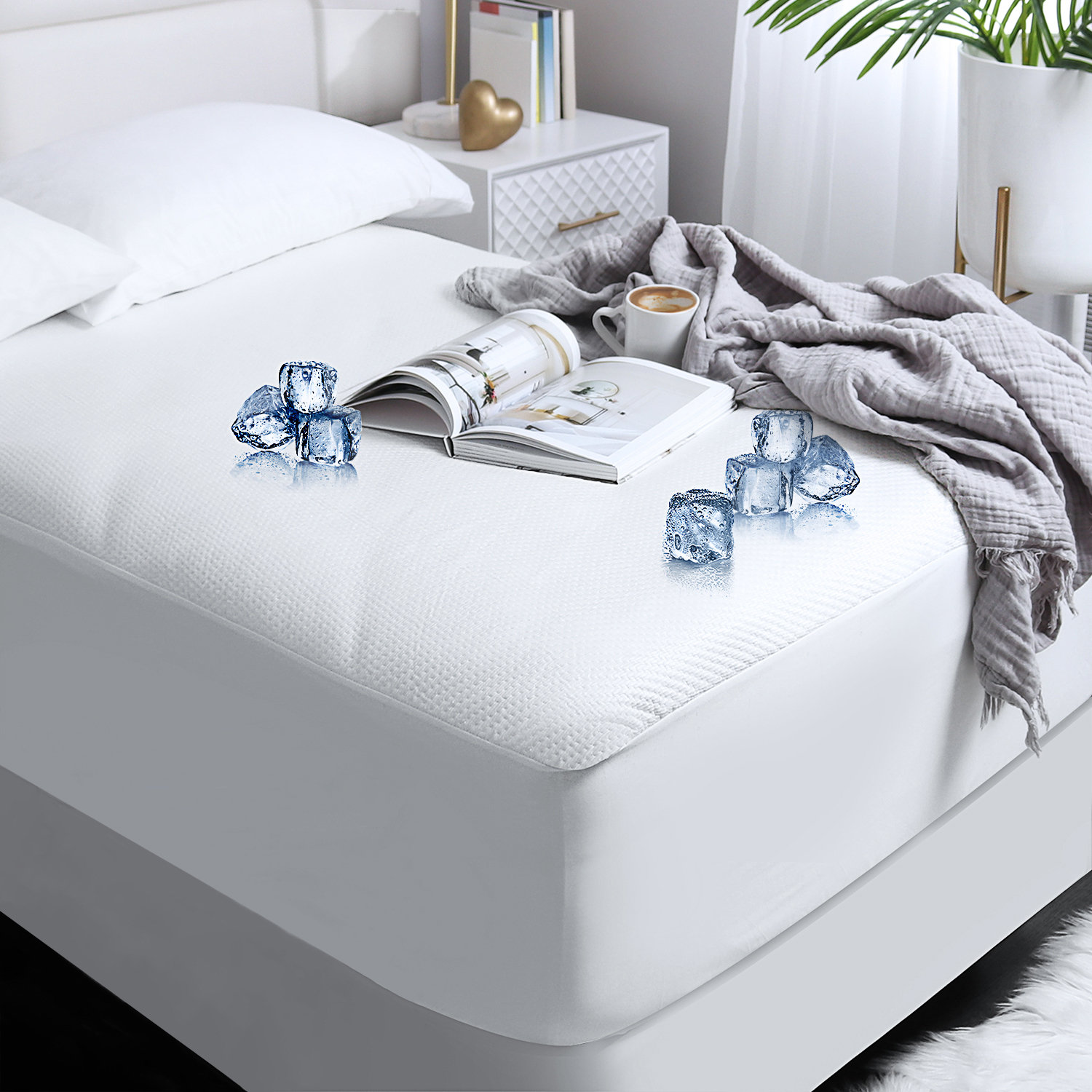 Nestl Elasticized Waterproof Mattress Protector & Reviews | Wayfair