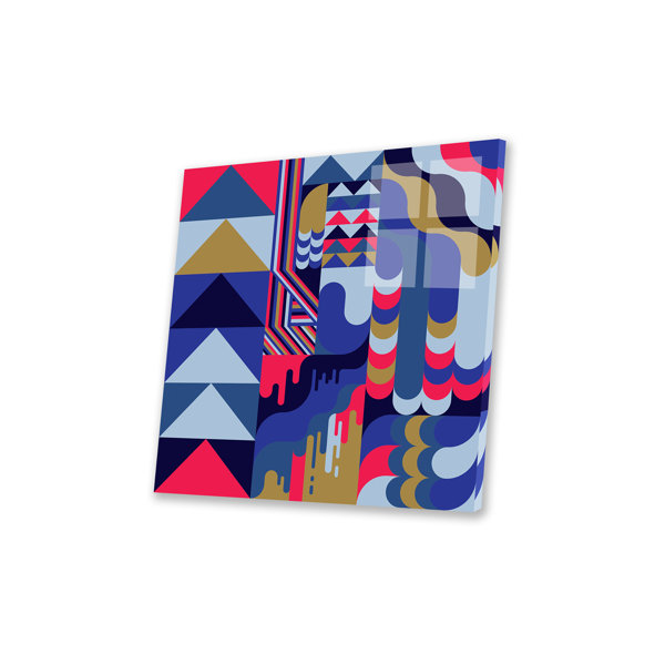 Orren Ellis Lava Print On Acrylic Glass | Wayfair