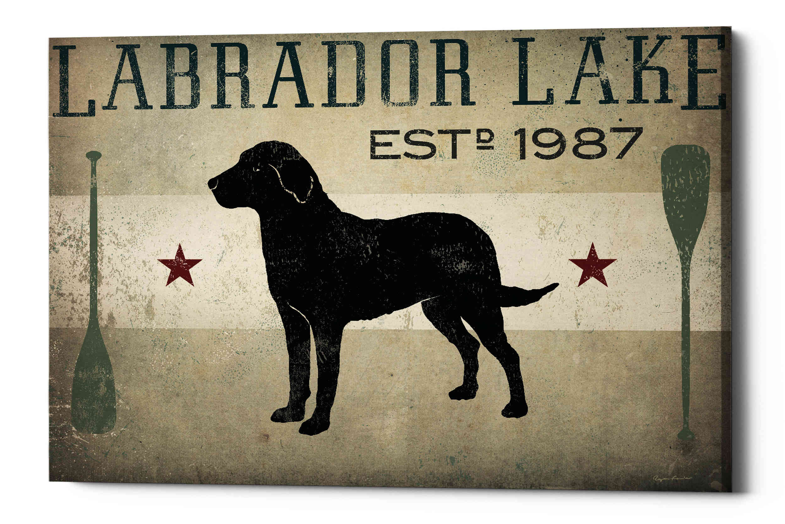 Winston Porter 'Labrador Lake' by Ryan Fowler Giclee Canvas Wall Art ...