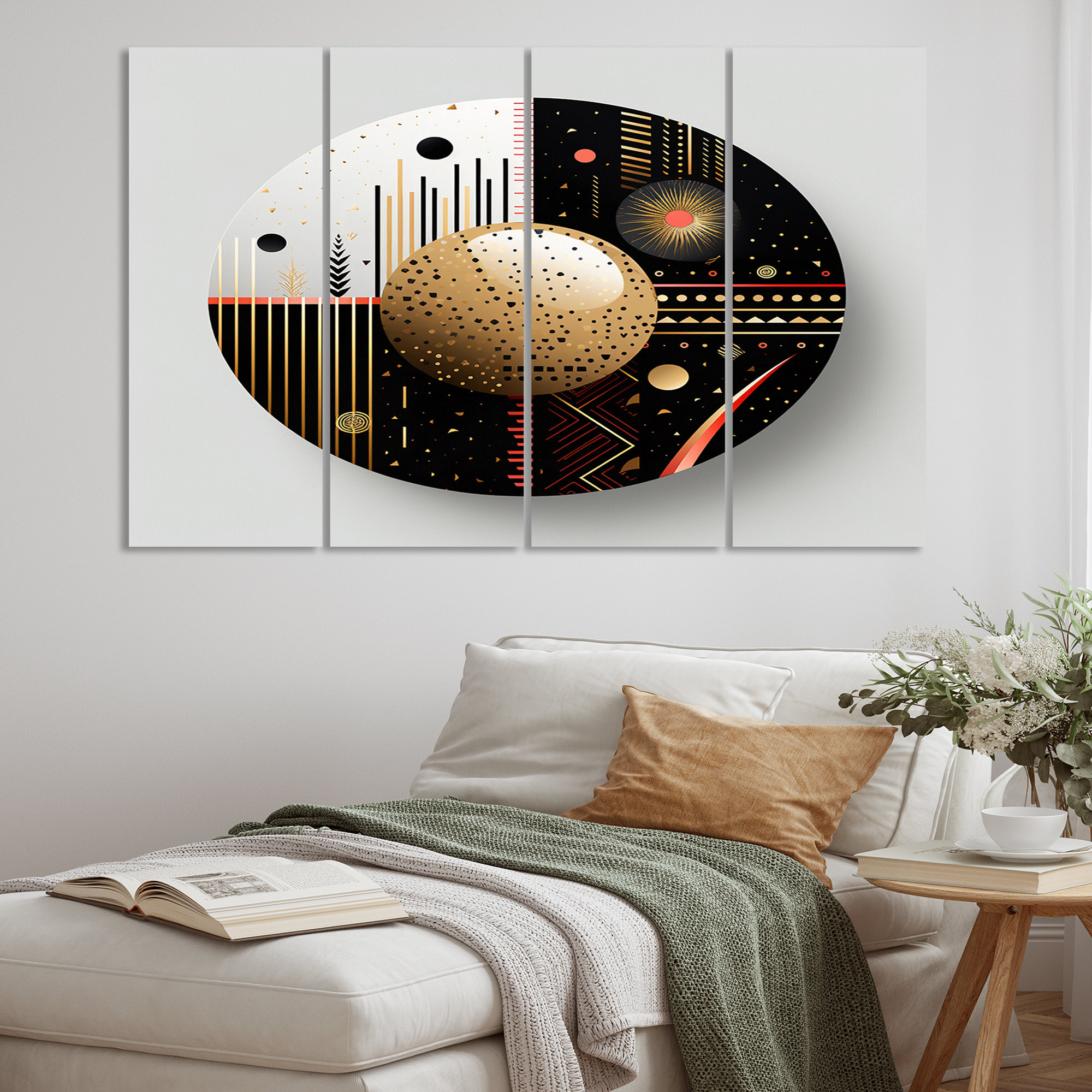 DesignArt Boho Chic Bliss Geometric Circle Art III " Boho Chic Bliss ...