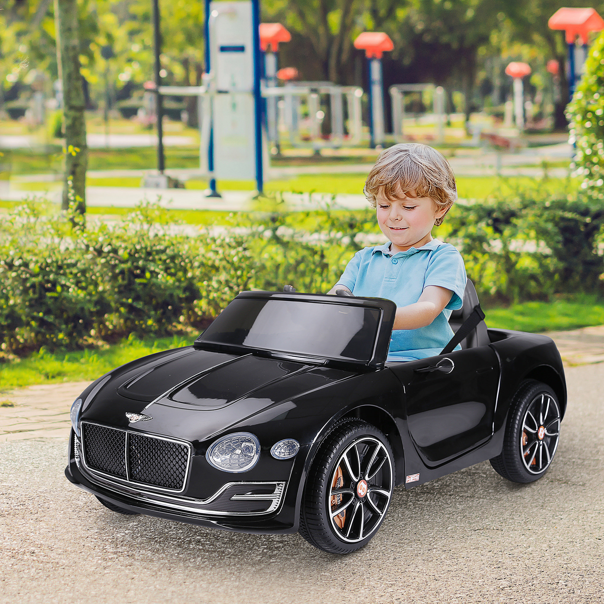 Aosom Kids Car Battery Powered Ride On | Wayfair